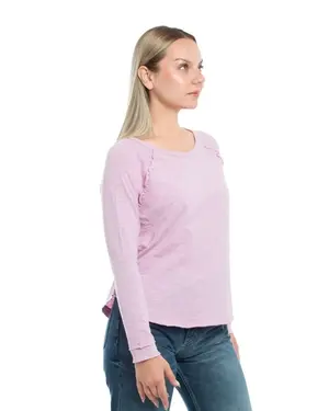 WILT CLOTHING Raglan Tee - Mauve Mist