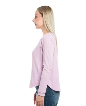 WILT CLOTHING Raglan Tee - Mauve Mist