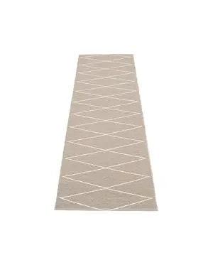 PAPPELINA Max Rug, 27 X 96 - Mud