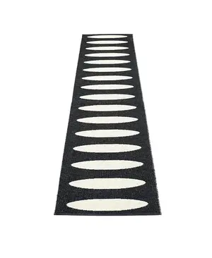 PAPPELINA Ella Rug, 27 X 147 - Black