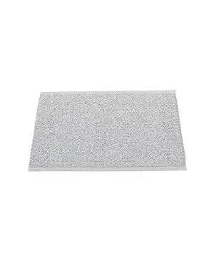 PAPPELINA Svea Rug, 27 X 21 - Grey Metallic