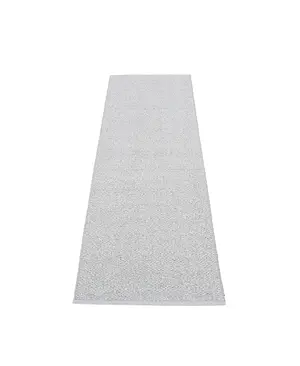 PAPPELINA Svea Rug, 27 X 126 - Grey Metallic