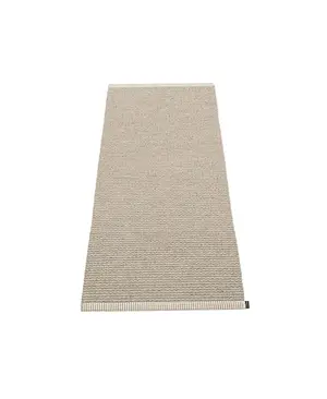 PAPPELINA Mono Rug, 24 X 60 Dark Linen