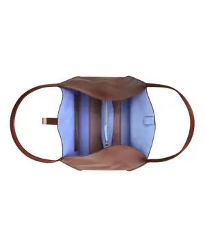 LANVIN Concerto Arpege Leather Tote Bag