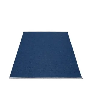PAPPELINA Mono Rug, 54 X 78 Dark Blue