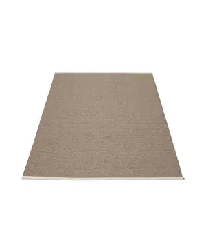 PAPPELINA Mono Rug, 54 X 78 Dark Mud