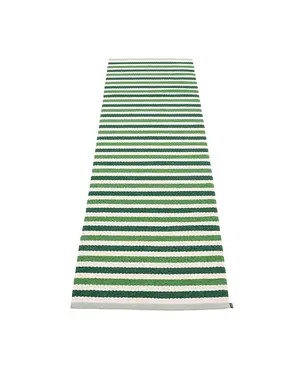 PAPPELINA Teo Rug, 27 X 96 - Dark Green