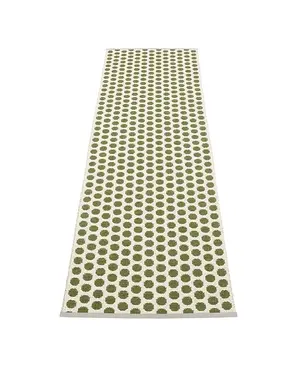 PAPPELINA Noa Rug, 27 X 99 - Dark Olive