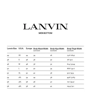LANVIN Fleece Jogger Pants - Black.