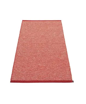 PAPPELINA Effi Rug, 33 X 63 - Dark Red