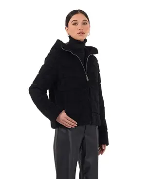 Gorski Shearling Zip Jacket With Hood