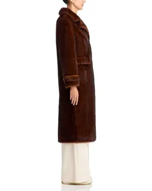 Herno Long Faux Fur Coat