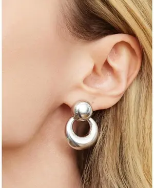 ORADINA Sterling In My Orbit Drop Earrings