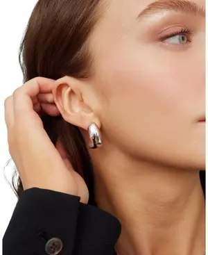 ORADINA Contour Drop Earrings
