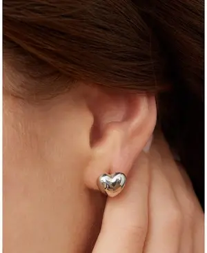 ORADINA Sterling Lover Stud Earrings