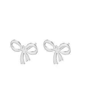 ORADINA Bow Stud Earrings