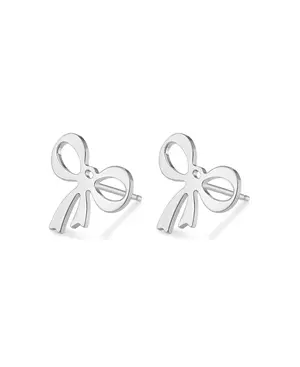 ORADINA Bow Stud Earrings