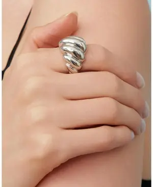 ORADINA Sterling Lady Finger Ring