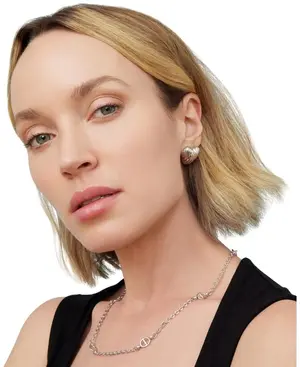 ORADINA Sterling Love Language Stud Earrings