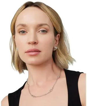 ORADINA Sterling Love Language Stud Earrings