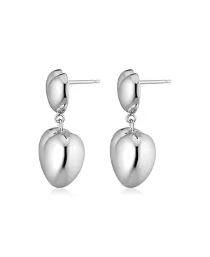 ORADINA Sterling Lover Statement Drop Earrings