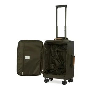 Bric'S X-bag 21 Carry-on Spinner Trolley - Olive