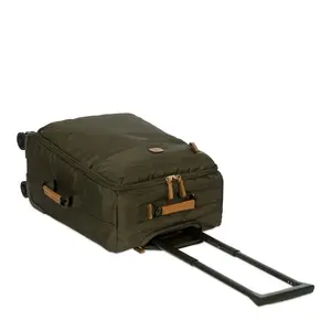 Bric'S X-bag 21 Carry-on Spinner Trolley - Olive