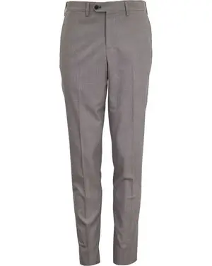 LORDS OF HARLECH Paxton Tailored Wool Pant - Oak Brown