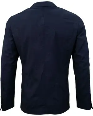 LORDS OF HARLECH Jaques Wool Blazer - Navy