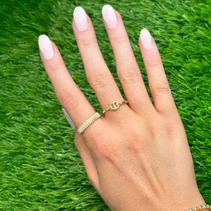 THE LOVERY FINE JEWELRY Ribbed 14k Ring