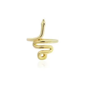 THE LOVERY FINE JEWELRY Golden Snake Ring - Yellow Gold
