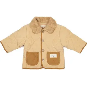 WILD WAWA Quilted Corduroy Jacket - Sandstone