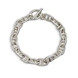 LOUPN Bean Chain Link Bracelet - Silver