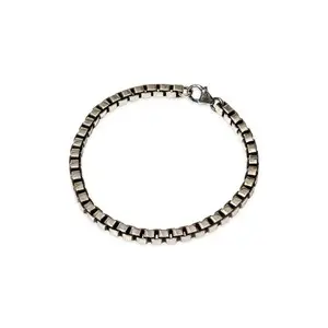 LOUPN Box Chain Bracelet - Silver