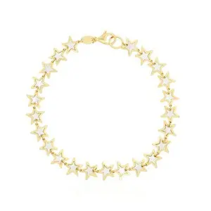 THE LOVERY FINE JEWELRY Star Bracelet - Mother Of Pearl
