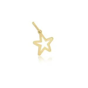 THE LOVERY FINE JEWELRY 14k Star Charm - Yellow Gold
