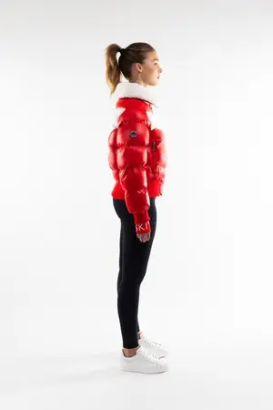 MALIBU SKI CLUB Apres Slick Bomber Jacket
