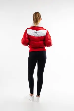 MALIBU SKI CLUB Apres Slick Bomber Jacket
