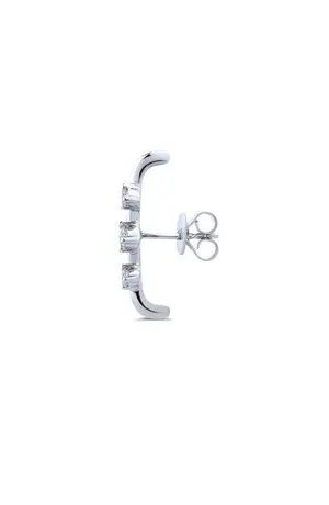 SEED2STONE Vertical Diamond Ear Crawlers