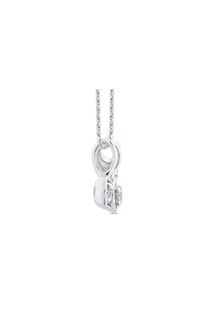 SEED2STONE Sugar+spice Cluster Diamond Pendant Necklace - Silver