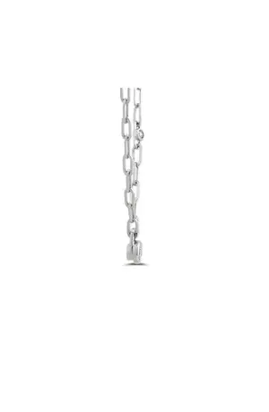 SEED2STONE Diamond Bezel Necklace - Silver