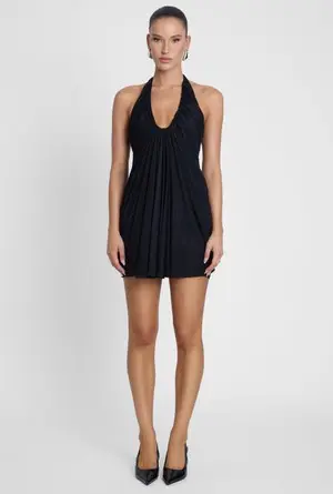LEAU Odyssey Drape Mini Dress