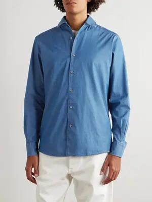 Zegna Cotton-chambray Shirt