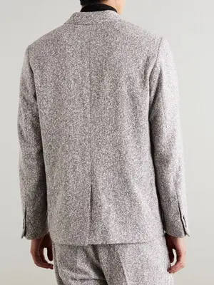 Nn07 Jordin 1087 Double-breasted Recycled-herringbone Suit Jacket