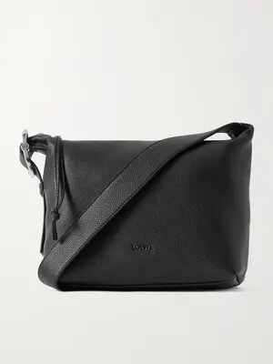 Loewe Loop Full-grain Leather Messenger Bag