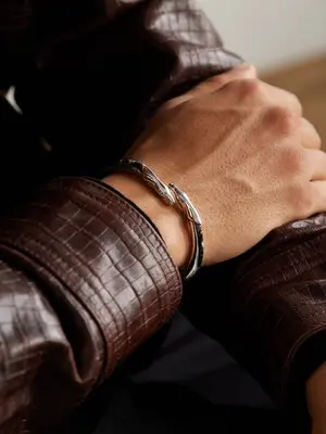 JACQUES MARIE MAGE Atian Sterling Cuff