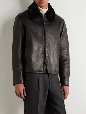 Loro Piana Baydan Aviator Jacket