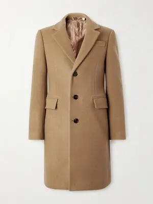 Burberry Tailored Wool Coat - Neutrals