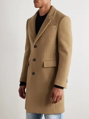 Burberry Tailored Wool Coat - Neutrals