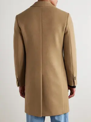 Burberry Tailored Wool Coat - Neutrals